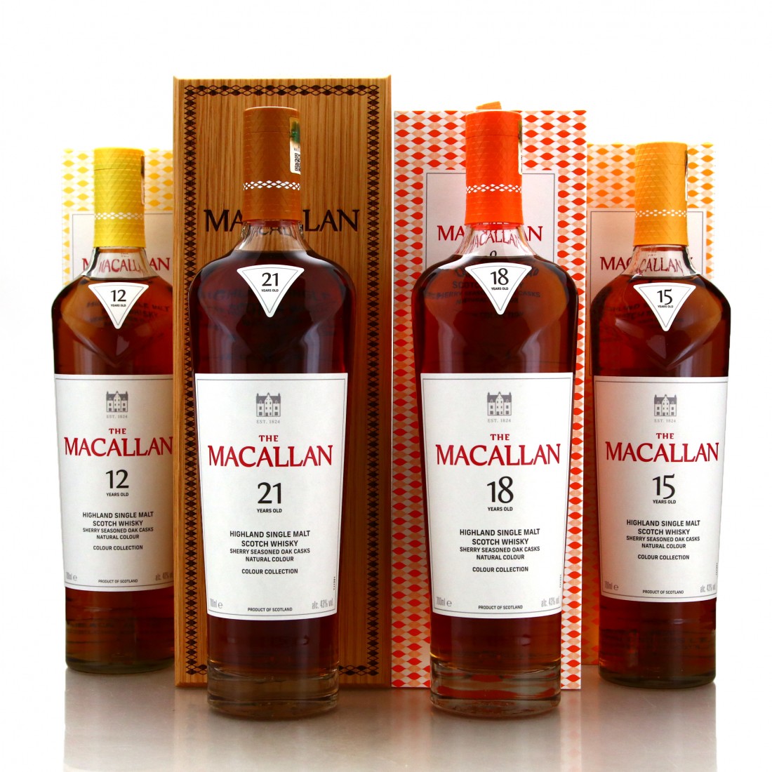 Macallan Colour Collection 4 x 70cl | Whisky Auctioneer
