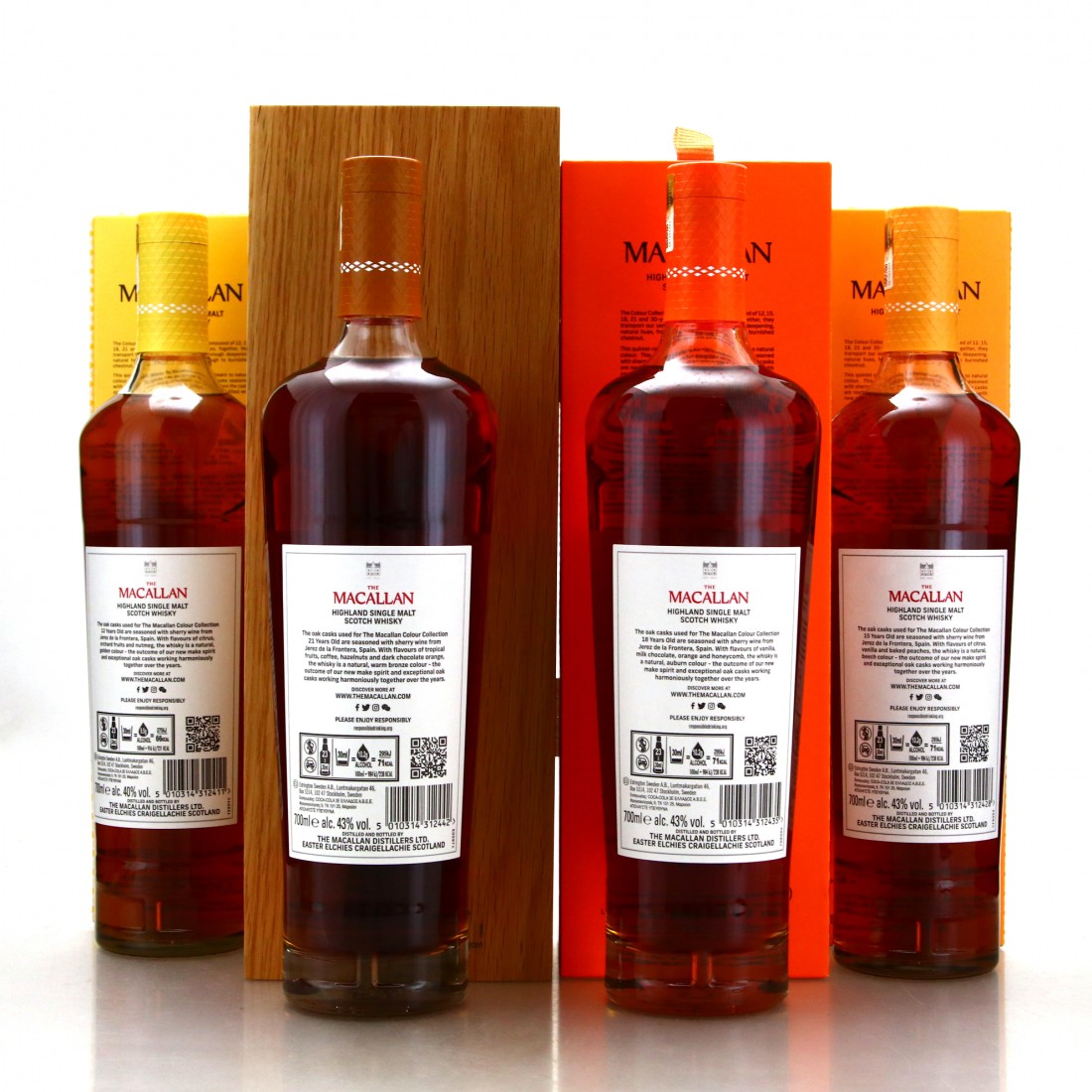 Macallan Colour Collection 4 x 70cl | Whisky Auctioneer