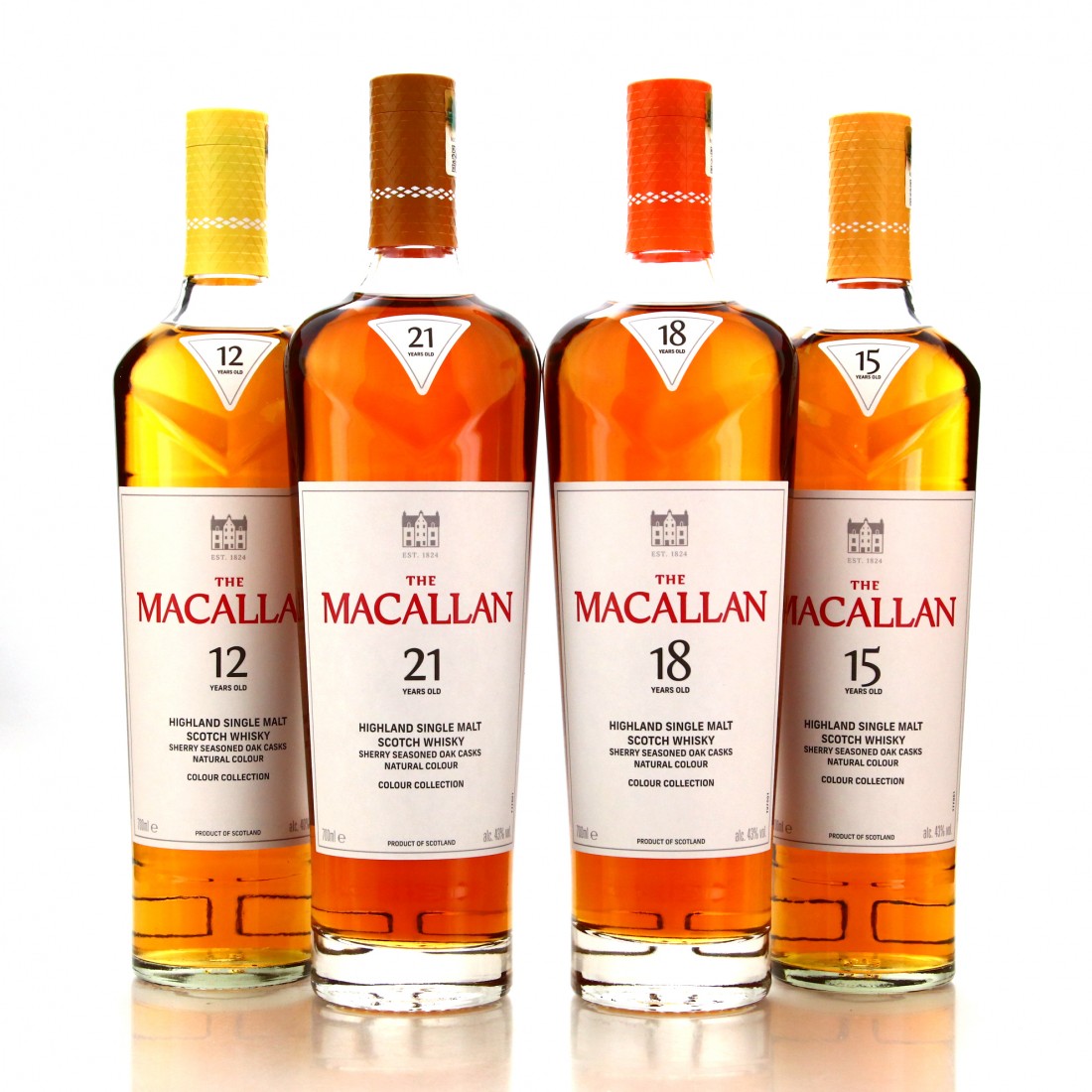 Macallan Colour Collection 4 x 70cl | Whisky Auctioneer