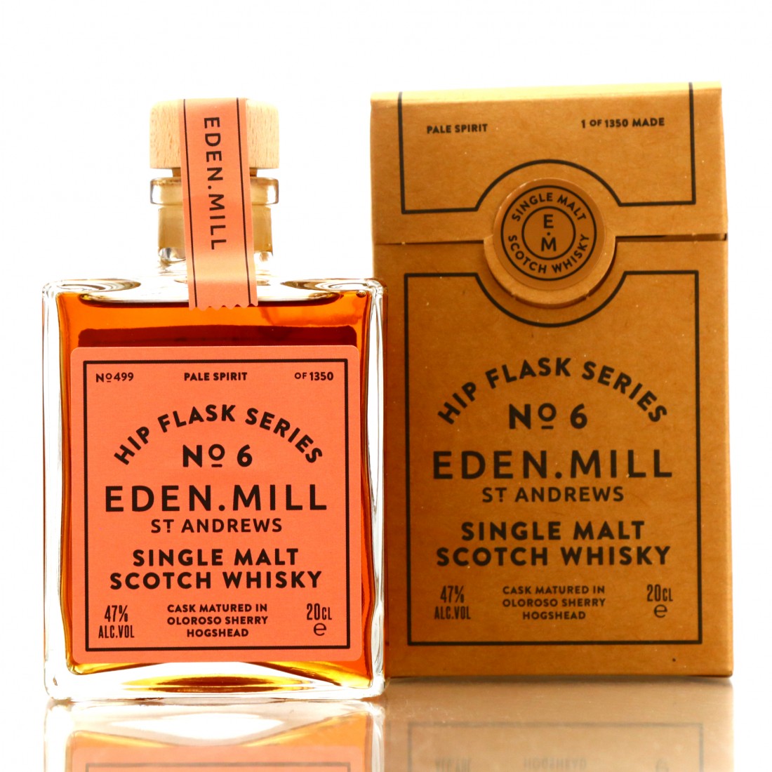 Eden Mill Hip Flask Series No.6 20cl / Pale Spirit, Oloroso Hogshead ...