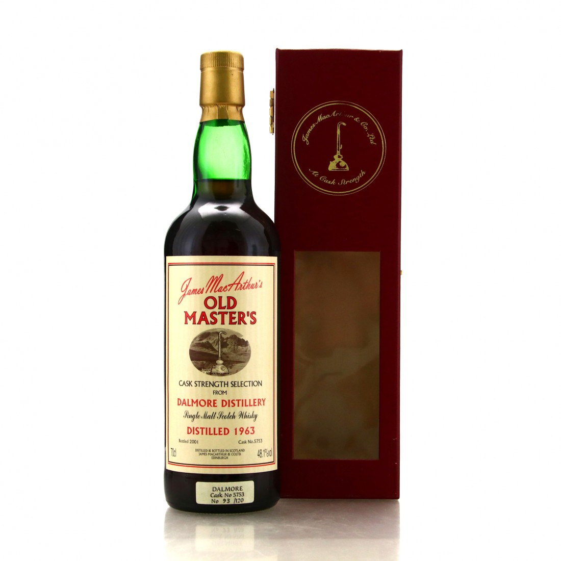 Dalmore 1963 James MacArthur Old Master's | Whisky Auctioneer