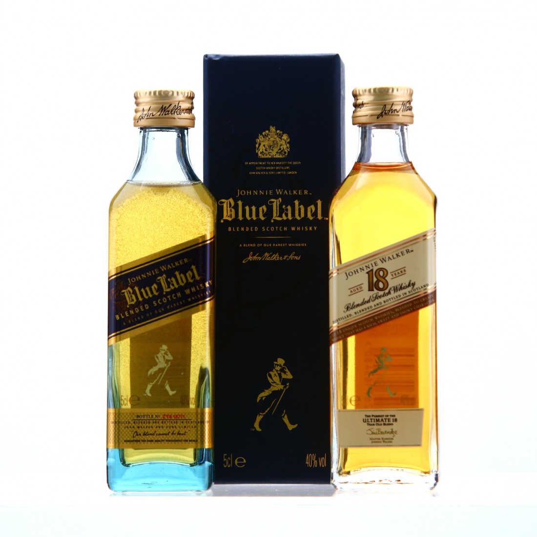 Johnnie Walker Blue Label & Ultimate Miniature | Whisky Auctioneer