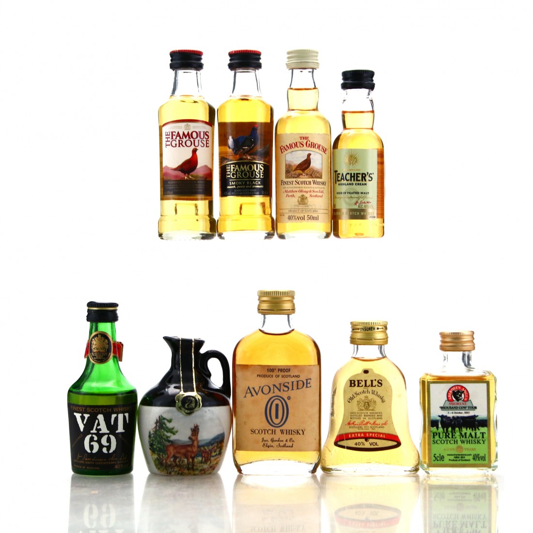 Scotch Whisky Miniatures x 9 | Whisky Auctioneer