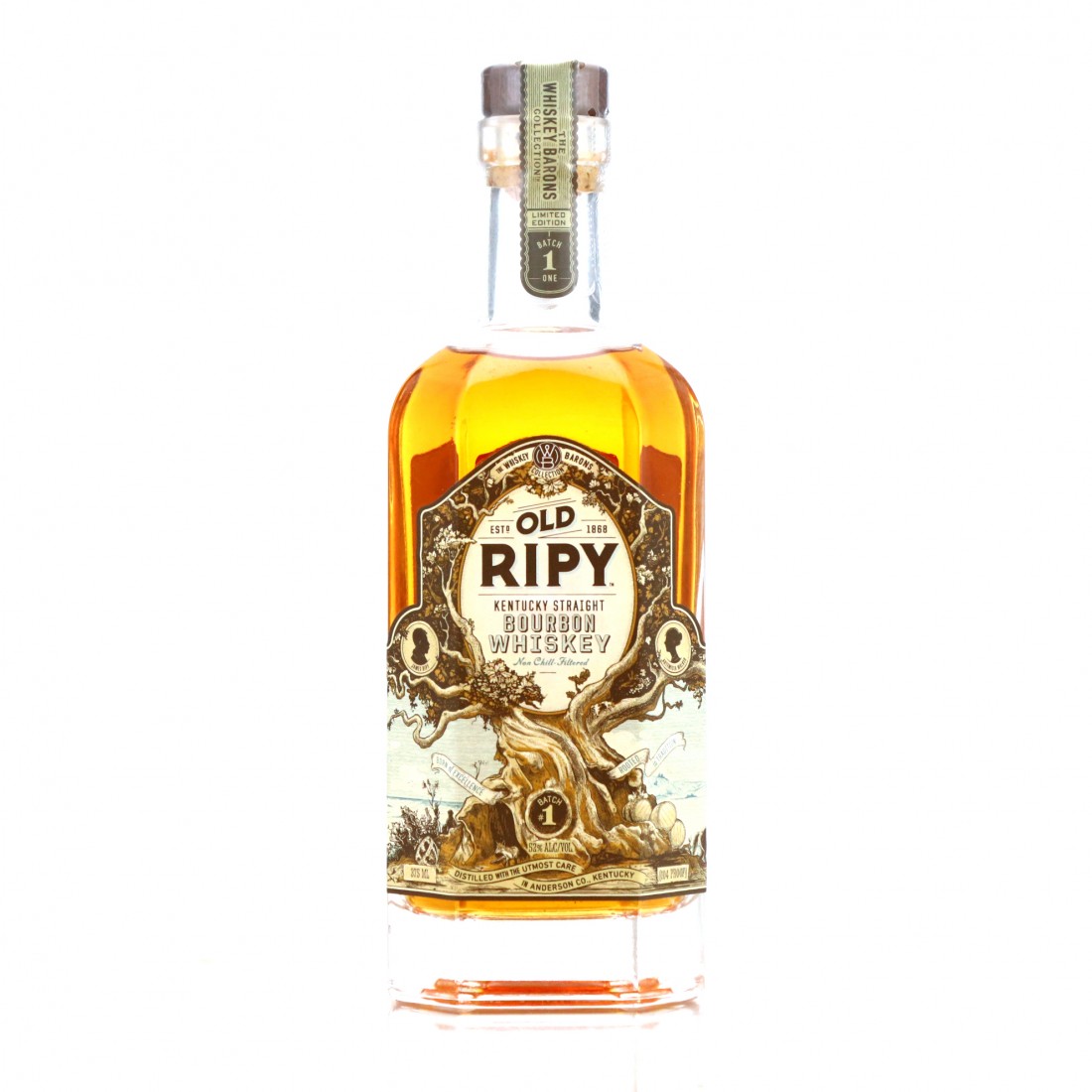 Old Ripy Kentucky Straight Bourbon Batch #1 37.5cl / Whiskey Barons ...