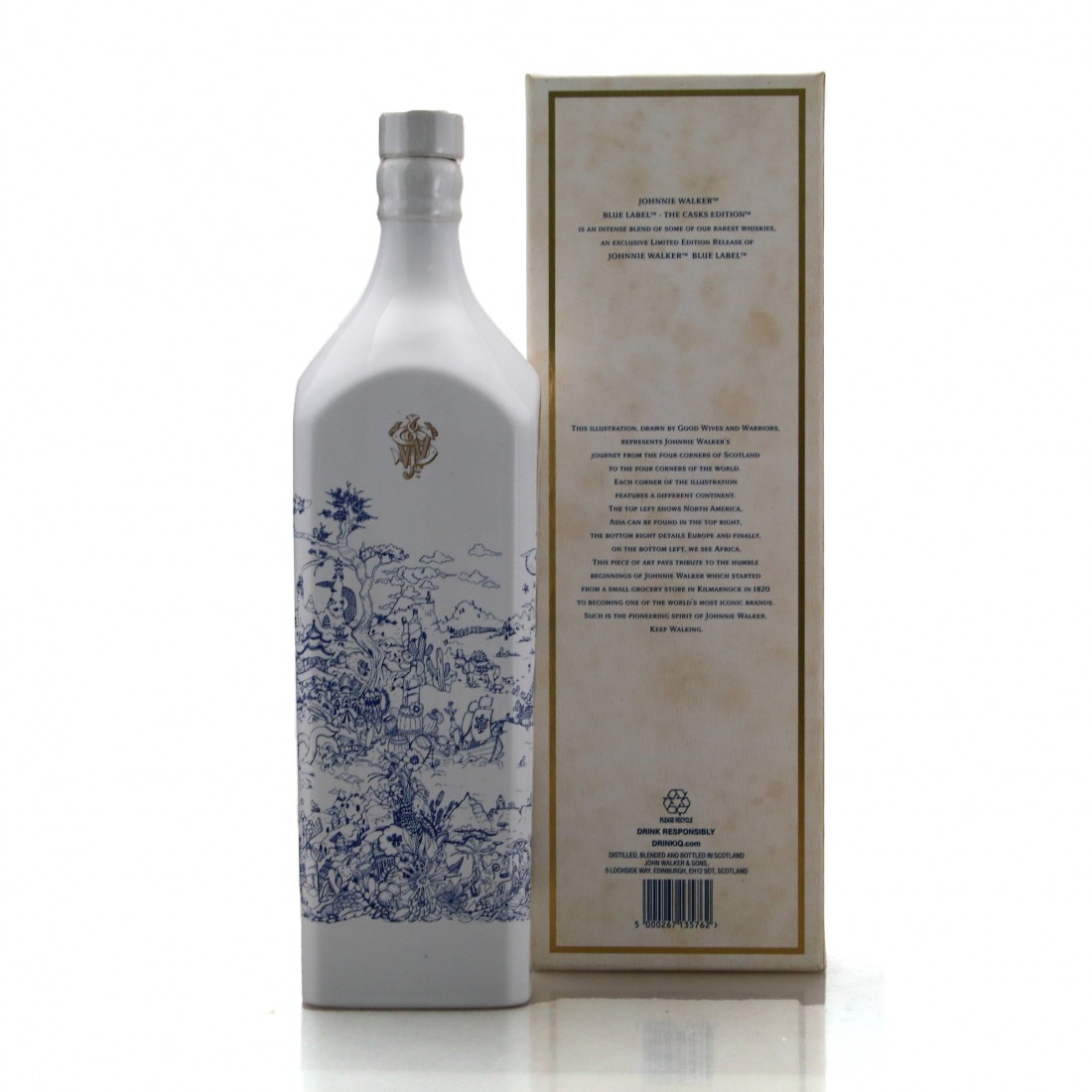 Johnnie Walker Blue Label Casks Edition 1 Litre / Johnnie Walker House ...
