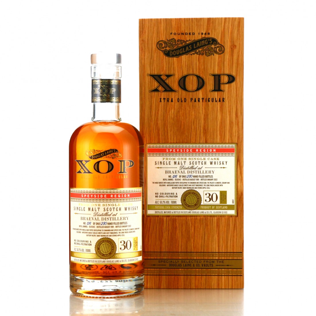Braeval 1991 Douglas Laing 30 Year Old XOP | Whisky Auctioneer Braeval 1991 Douglas Laing 30 Year Old XOP | Whisky Auctioneer