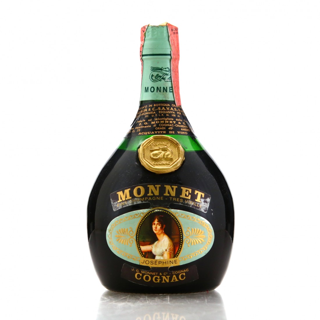 Monnet Josephine Fine Champagne Cognac 1970s | Whisky Auctioneer