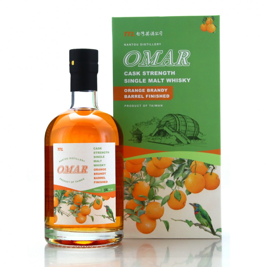 Nantou Omar Cask Strength / Orange Brandy Finish | Whisky Auctioneer