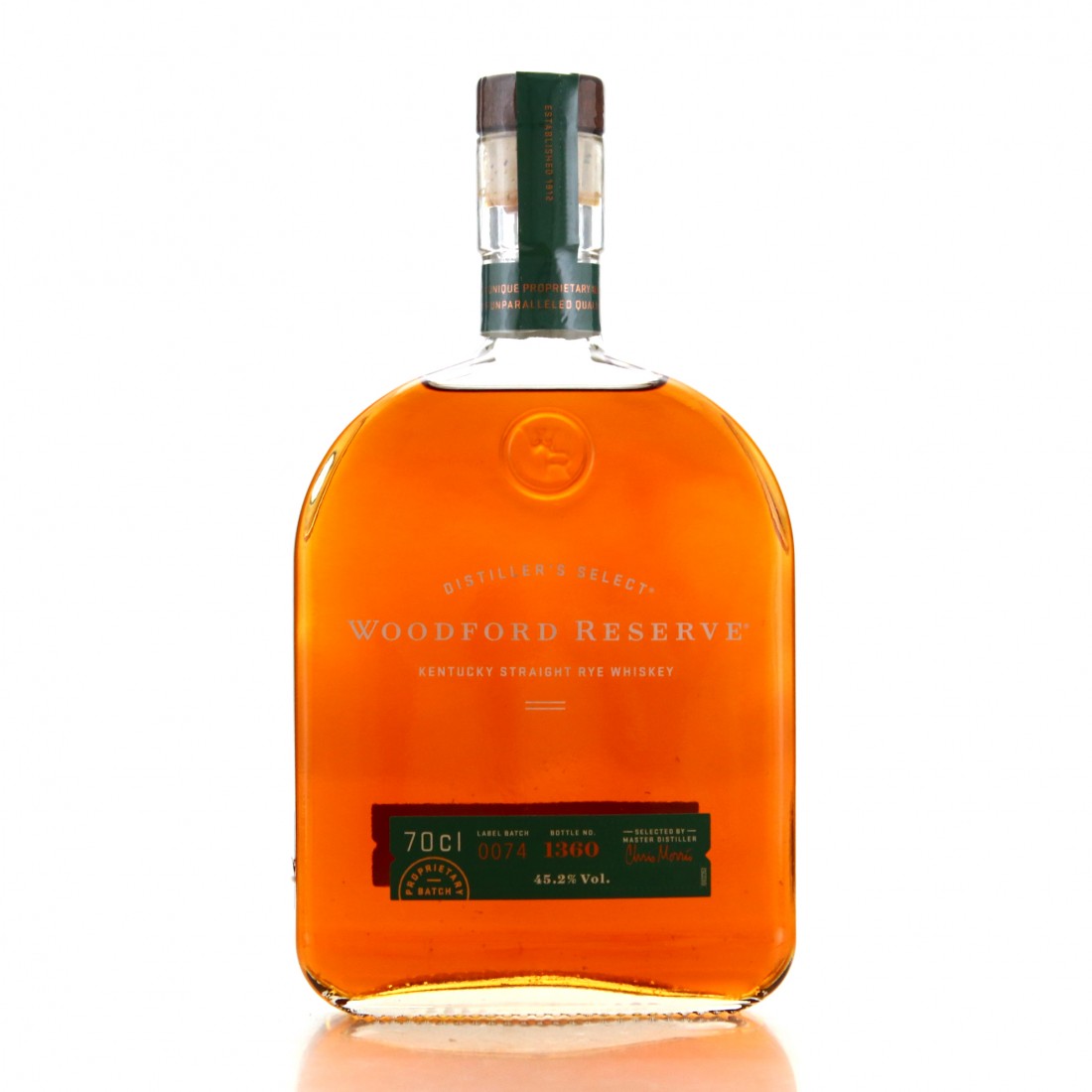 Woodford Reserve Distiller’s Select Rye Batch #74 70cl | Whisky Auctioneer