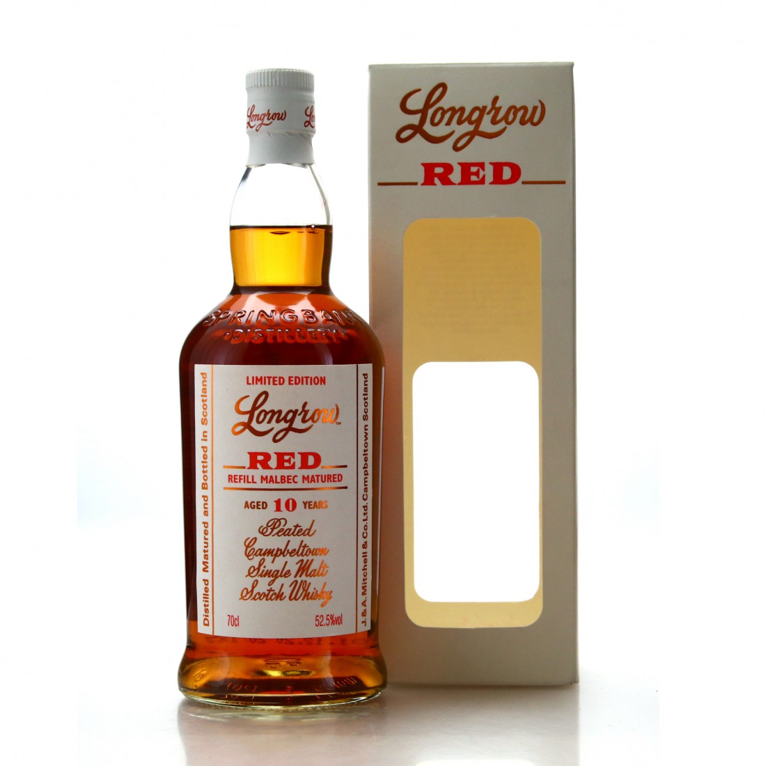 Longrow Red 10 Year Old Refill Malbec | Whisky Auctioneer