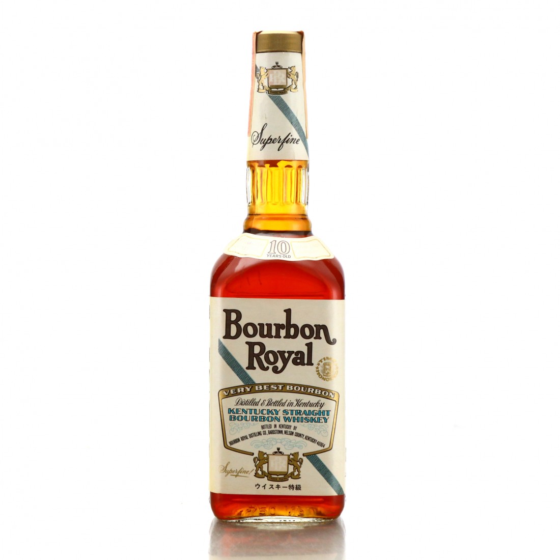 Bourbon Royal 10 Year Old Kentucky Straight Bourbon 1988 | Whisky ...