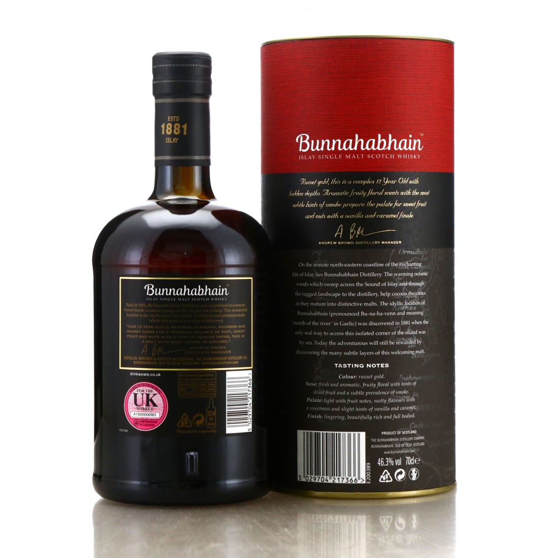 Bunnahabhain 12 Year Old Small Batch Whisky Auctioneer