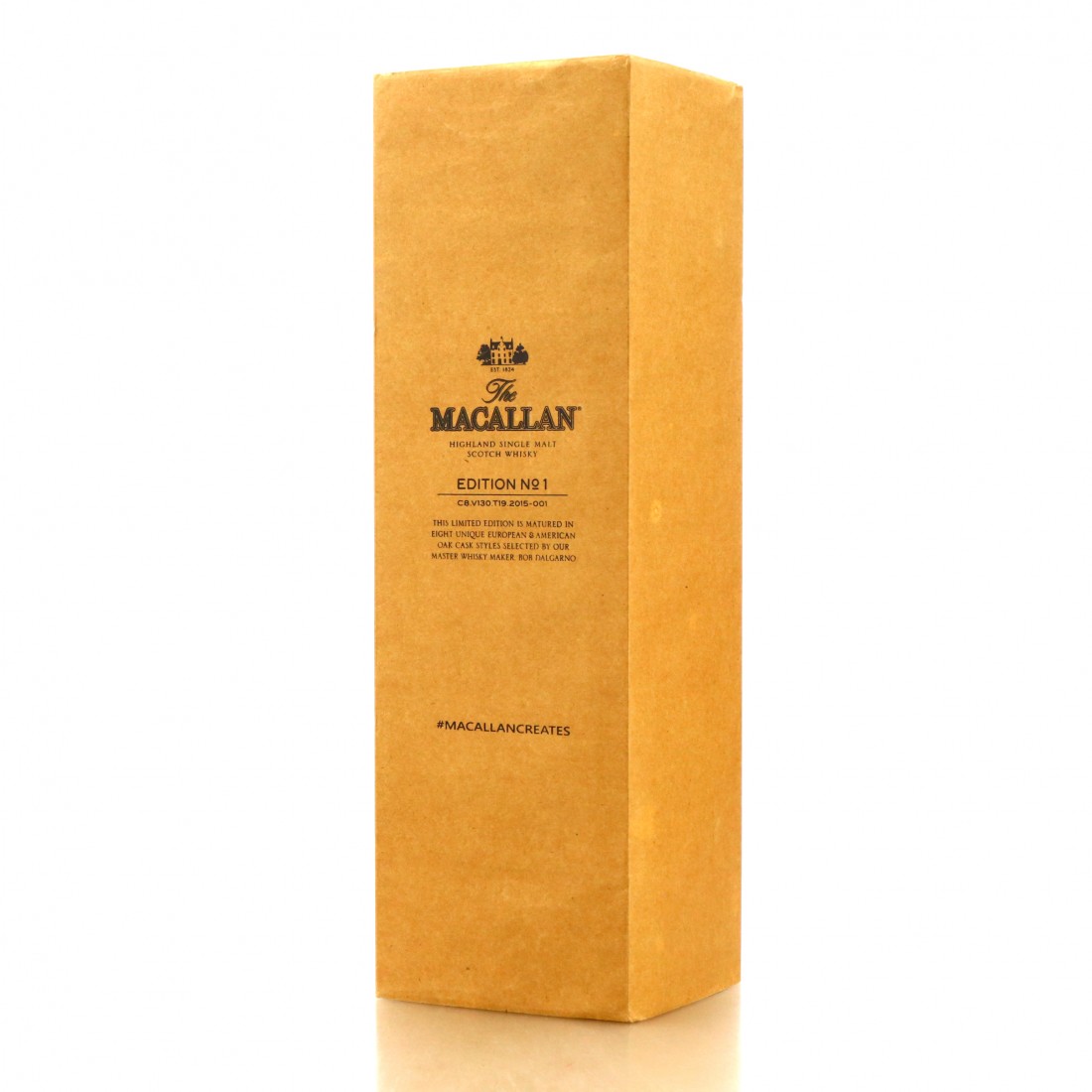 Macallan Edition No.1 Wooden Box | Whisky Auctioneer
