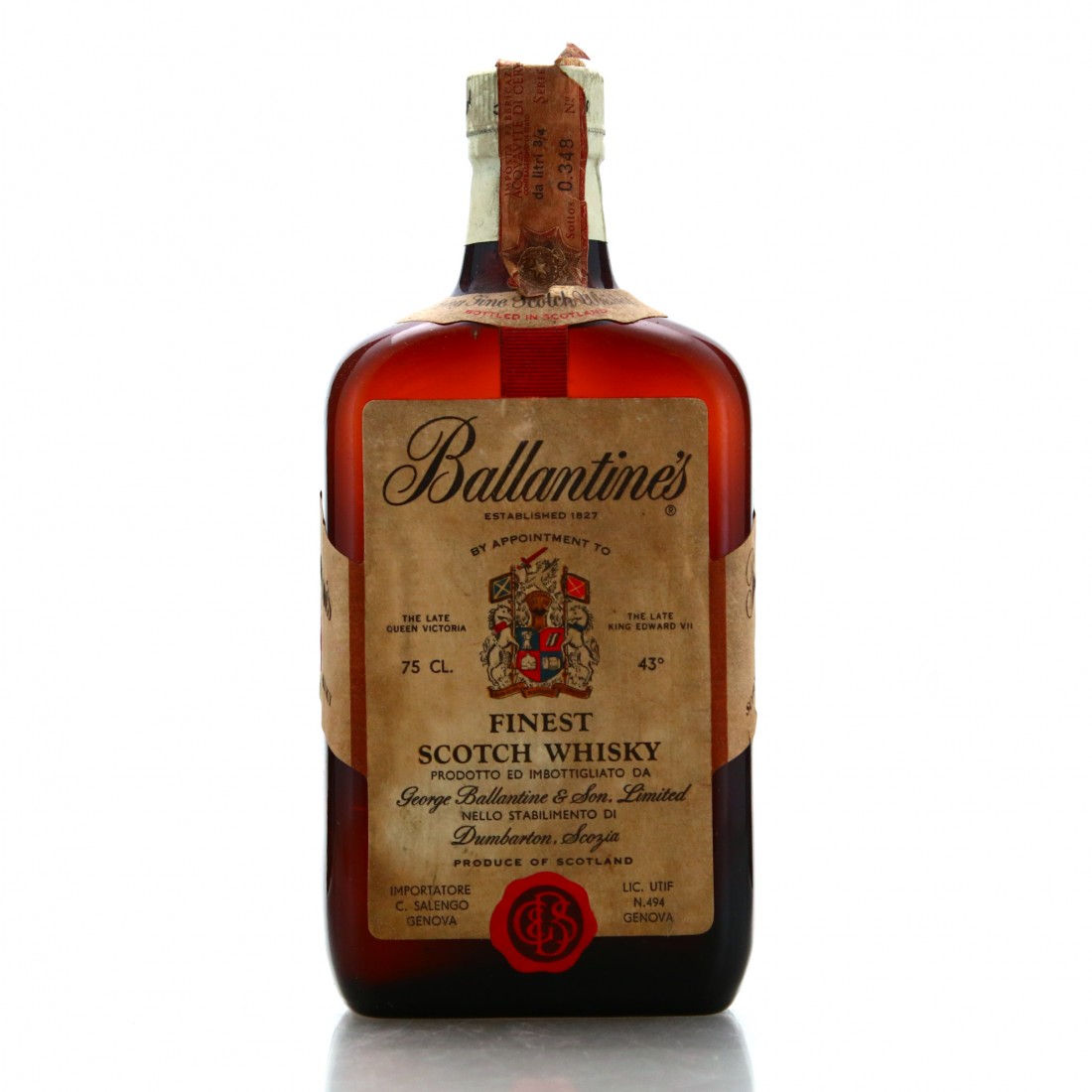 Ballantines Finest Scotch Whisky 1960s Whisky Auctioneer