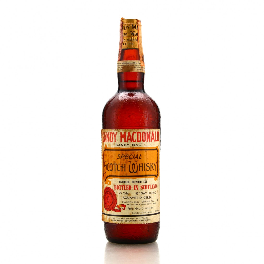 Sandy MacDonald Special Scotch Whisky 1950s | Whisky Auctioneer