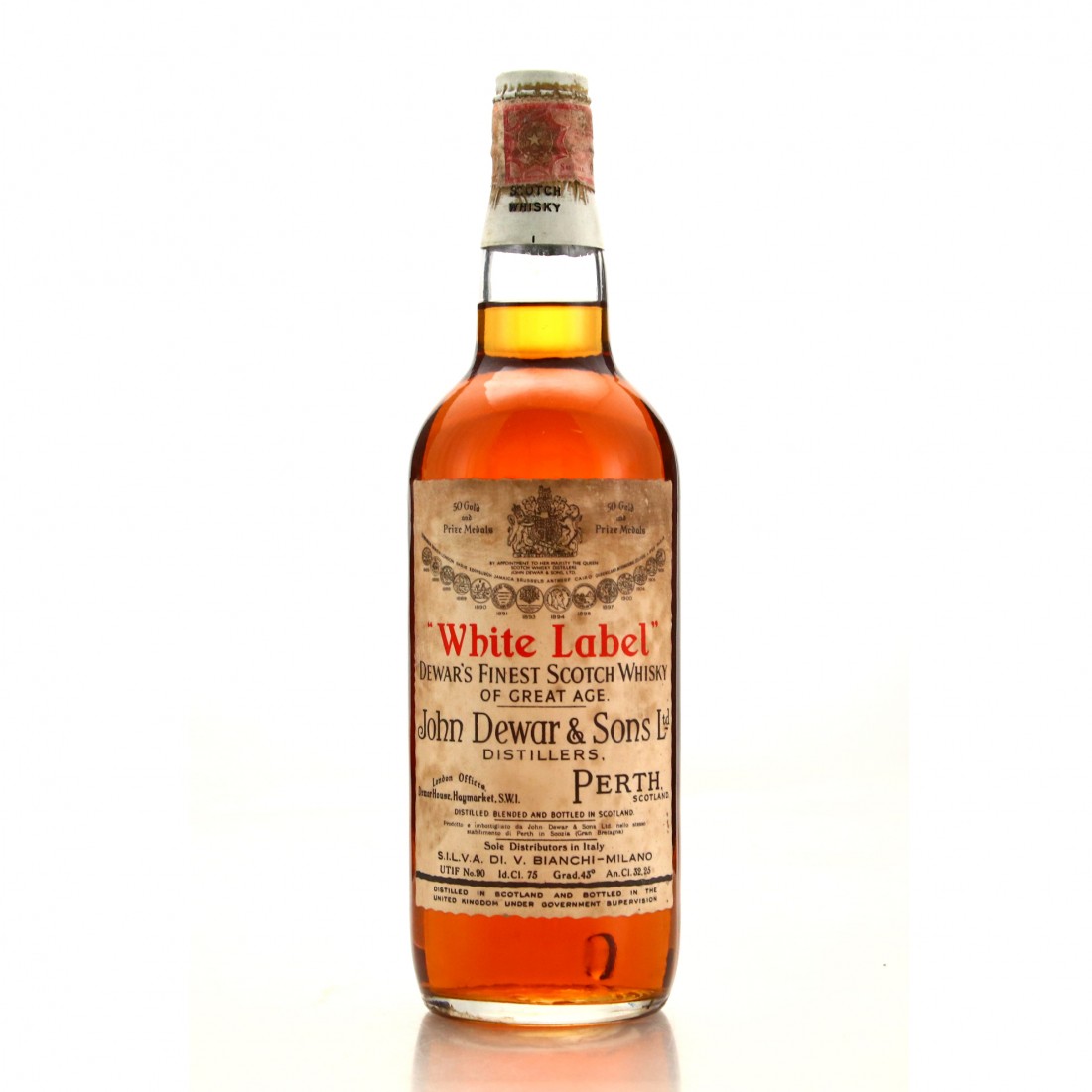 Dewar's White Label 1950s / Bianchi Import | Whisky Auctioneer