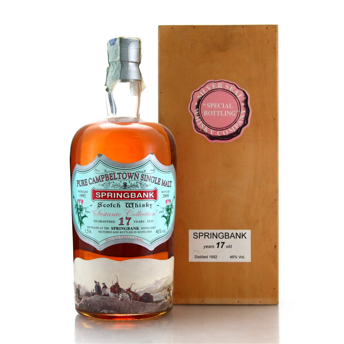 Springbank 1992 Silver Seal 17 Year Old 1.5 Litre / 'Sestante ...