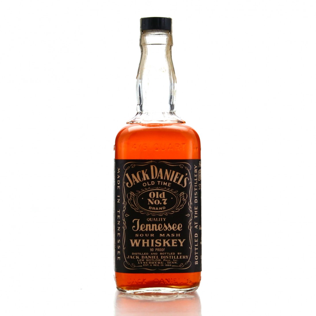 Jack Daniel's Old No.7 Brand 90 Proof 1971 | Whisky Auctioneer