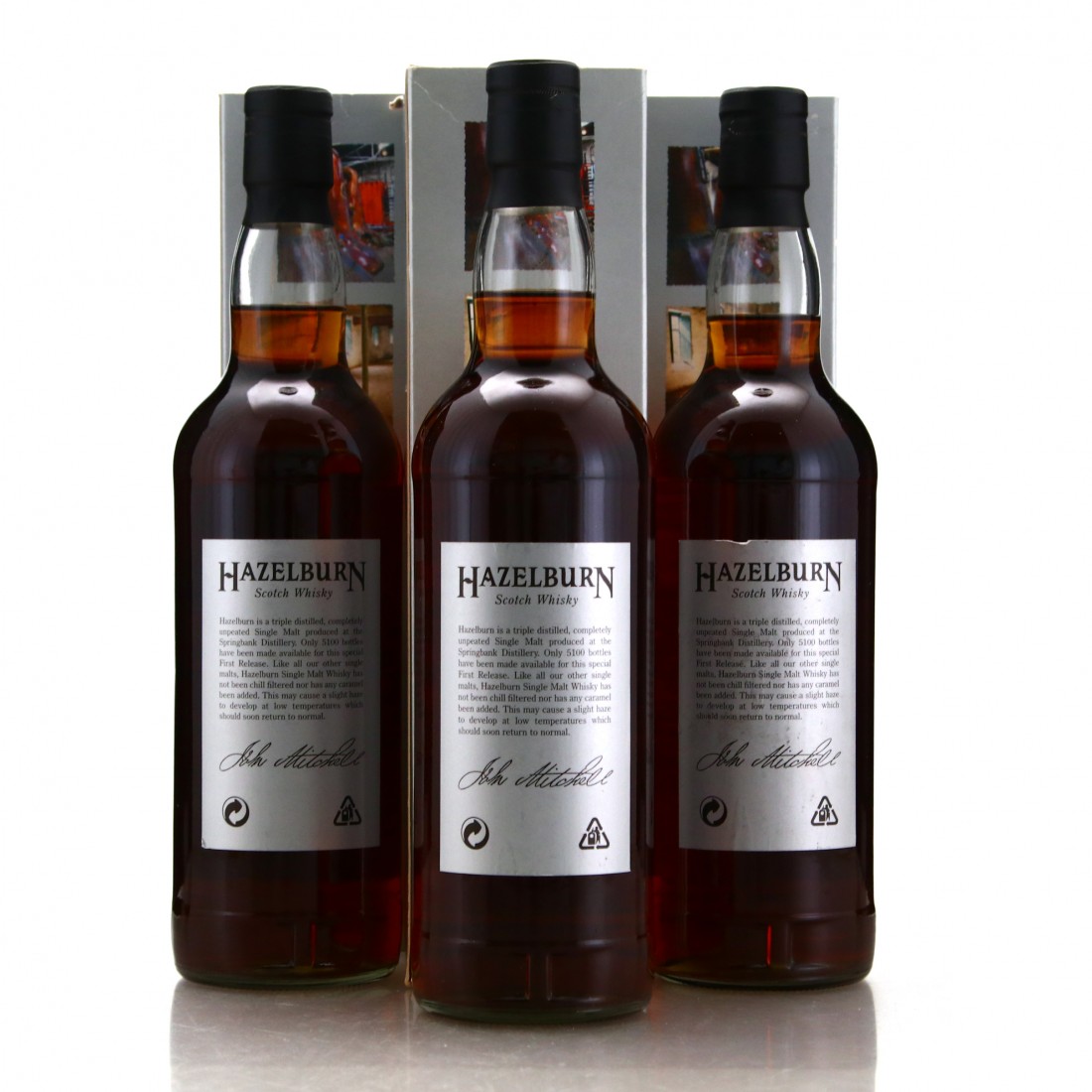 Hazelburn 8 Year Old First Edition Collection 3 x 70cl | Whisky Auctioneer