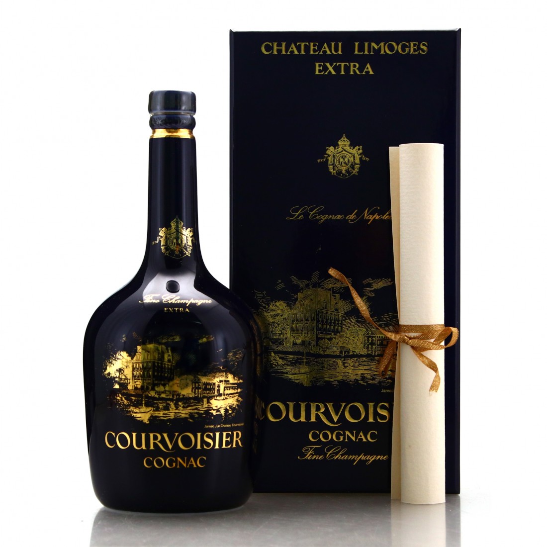 Courvoisier Chateau Limoges Cognac Decanter Extra | Whisky Auctioneer