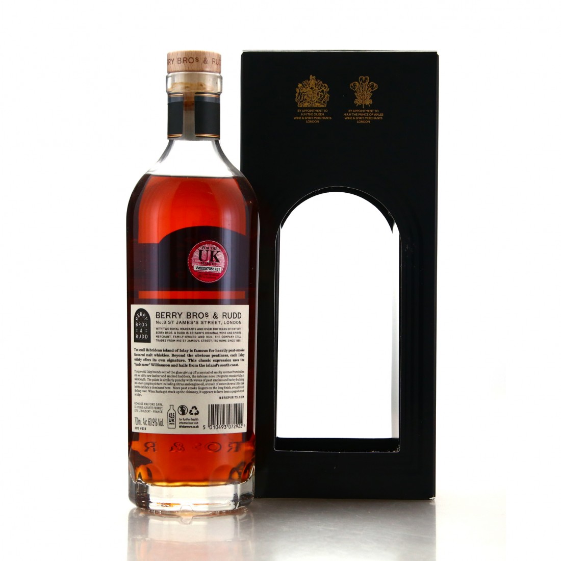 Laphroaig 'Williamson' 2012 Berry Brothers and Rudd / Christmas Edition ...