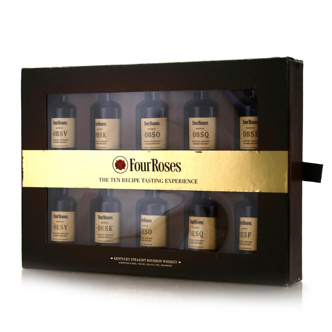 Four Roses Ten Recipe Tasting Experience Bourbon Miniature x 10 ...