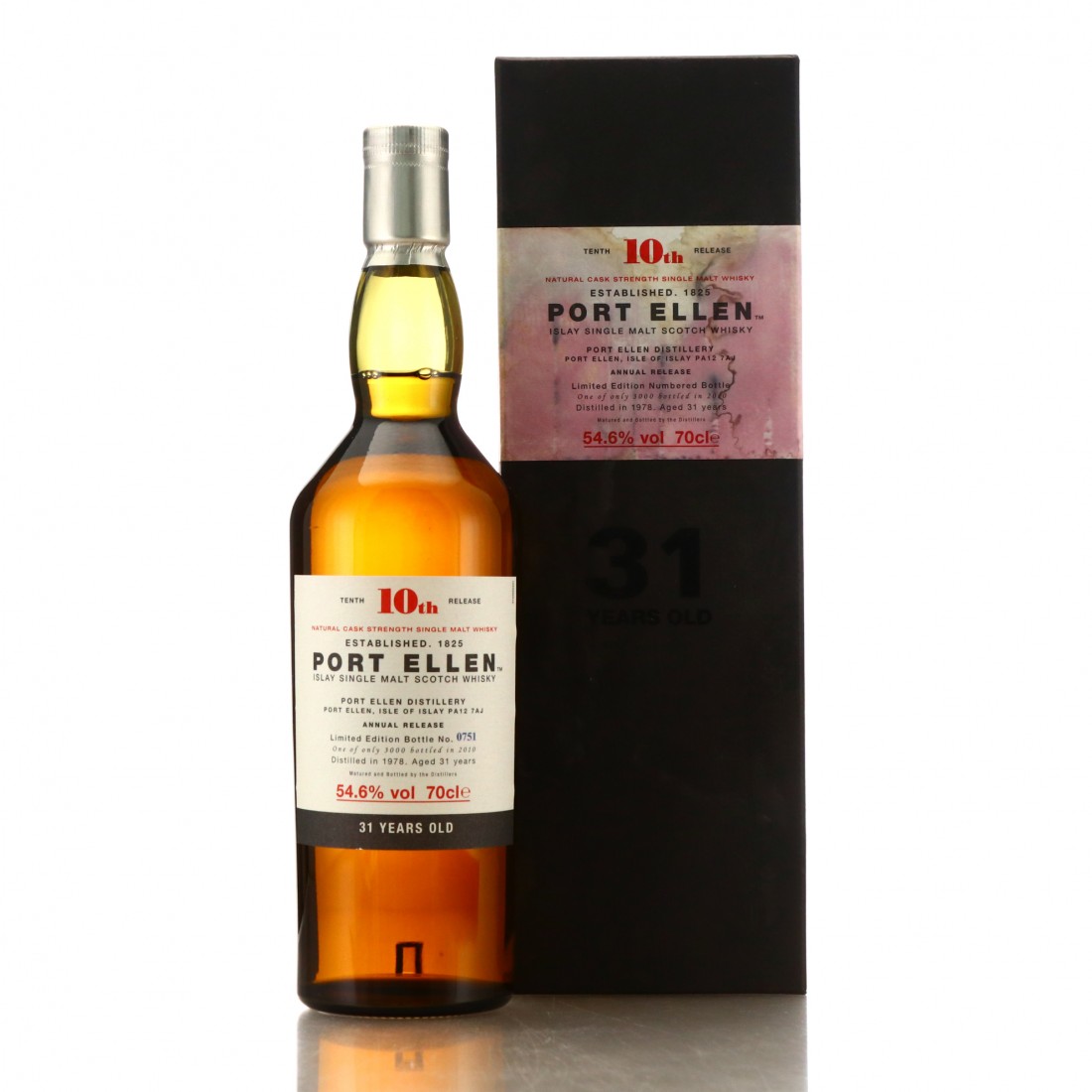 Port Ellen 1978 31 Year Old 10th Release | Whisky Auctioneer