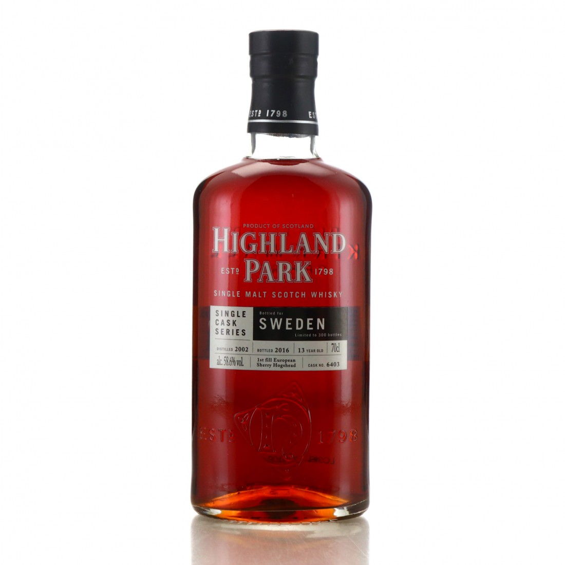Highland Park 2002 Single Cask 13 Year Old #6403 / Sweden | Whisky ...