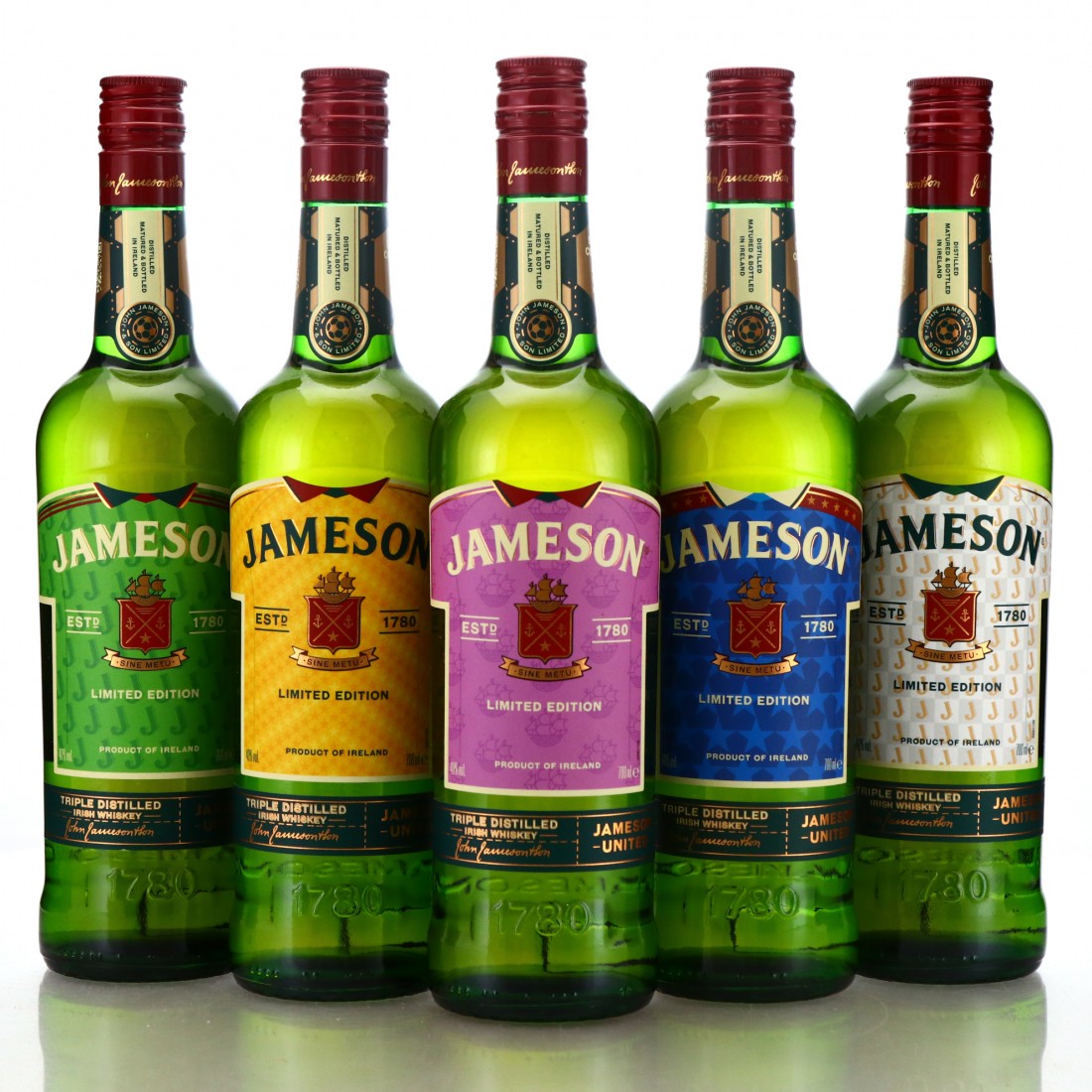 Jameson United Limited Edition x 5 | Whisky Auctioneer