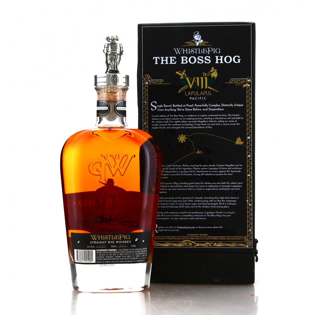 Whistlepig Single Rum Barrel Finish Rye #51 / The Boss Hog 8th Edition ...
