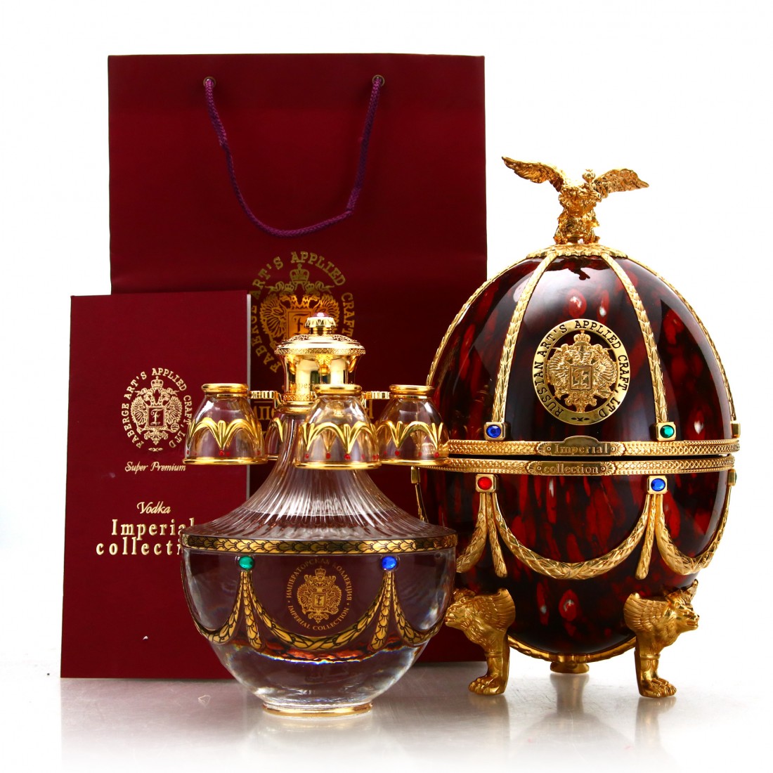 Russian Arts Applied Craft Imperial Collection Super Premium Vodka