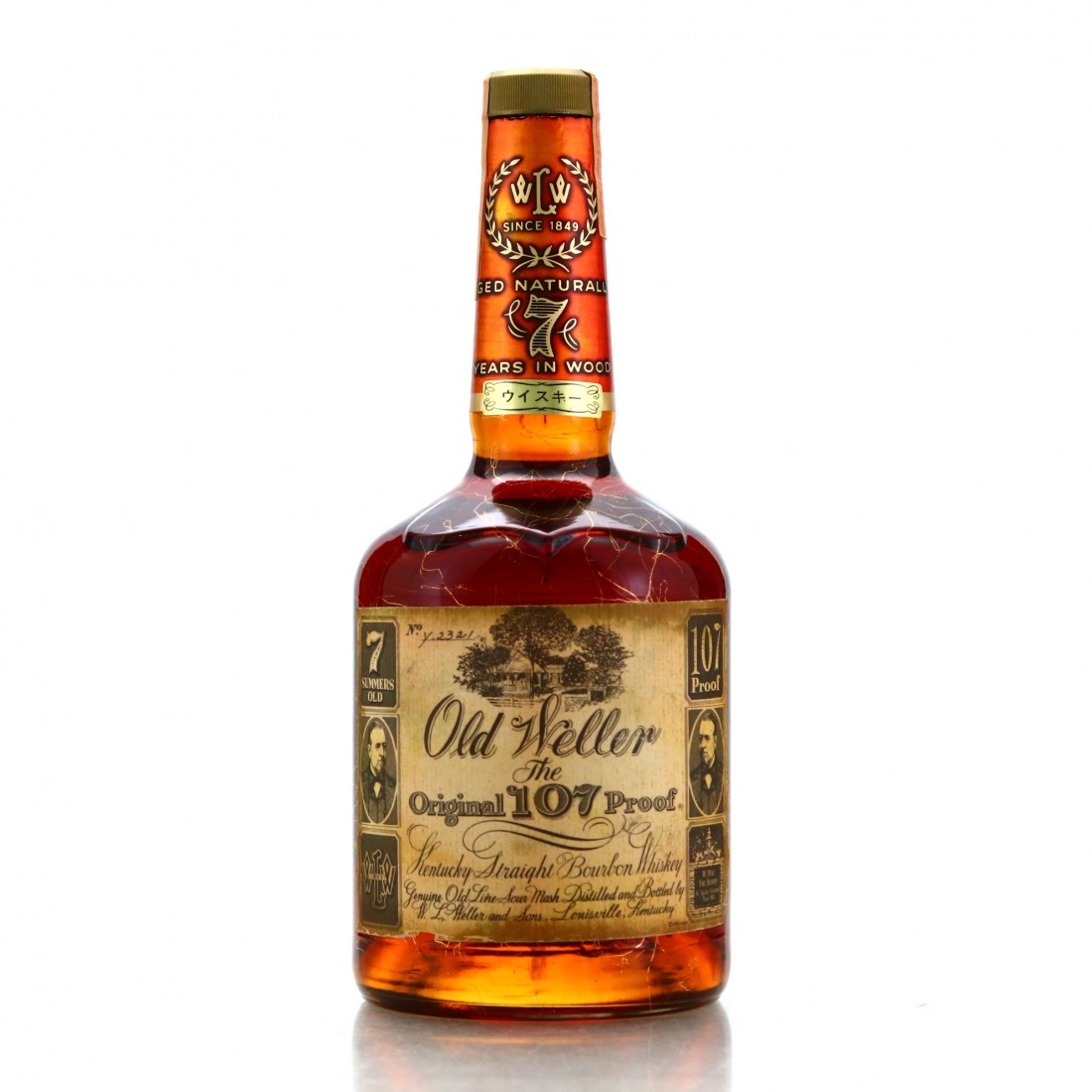 Old Weller Original 107 Proof 7 Year Old 1979 / Stitzel-Weller | Whisky ...