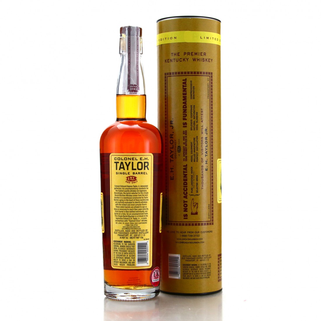Colonel E.H. Taylor Single Barrel Bourbon 2023 / Selfridges | Whisky ...