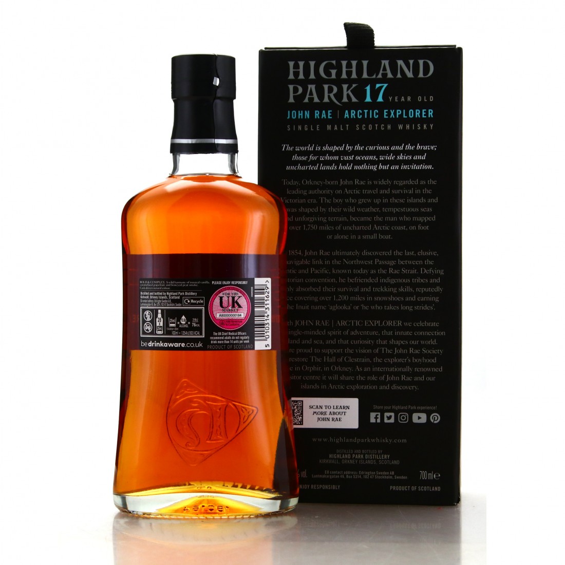 Highland Park 17 Year Old John Rae Arctic Explorer | Whisky Auctioneer