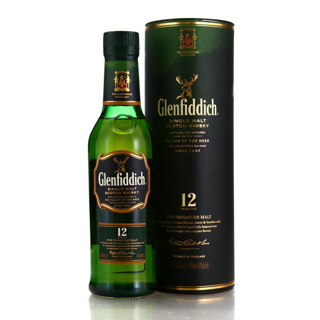 Glenfiddich 12 Year Old Signature Malt 35cl pre-2014 | Whisky Auctioneer