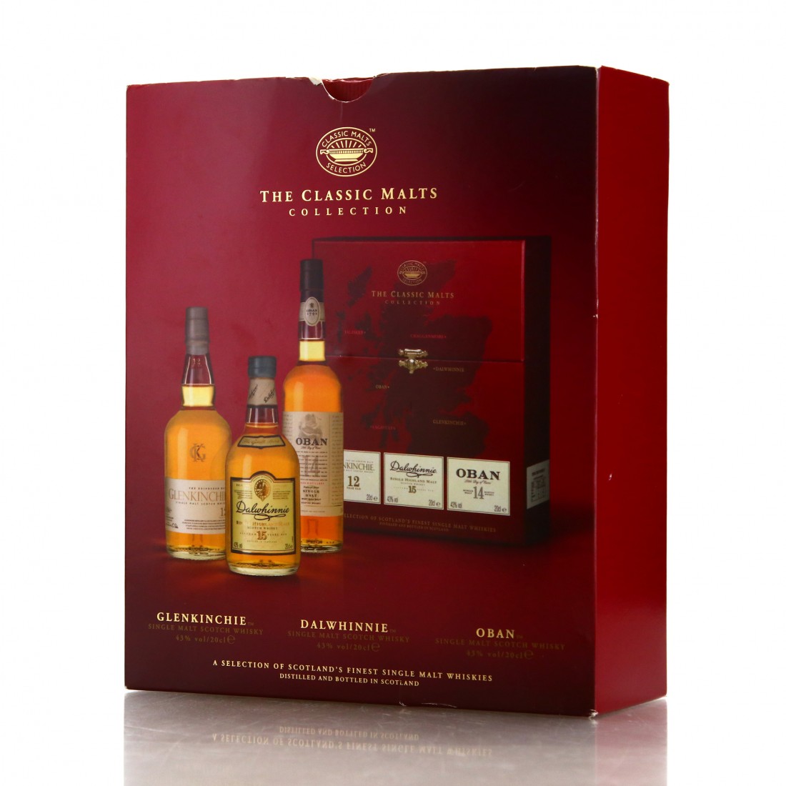 Classic Malts Collection 3 x 20cl / Glenkinchie, Dalwhinnie, Oban ...