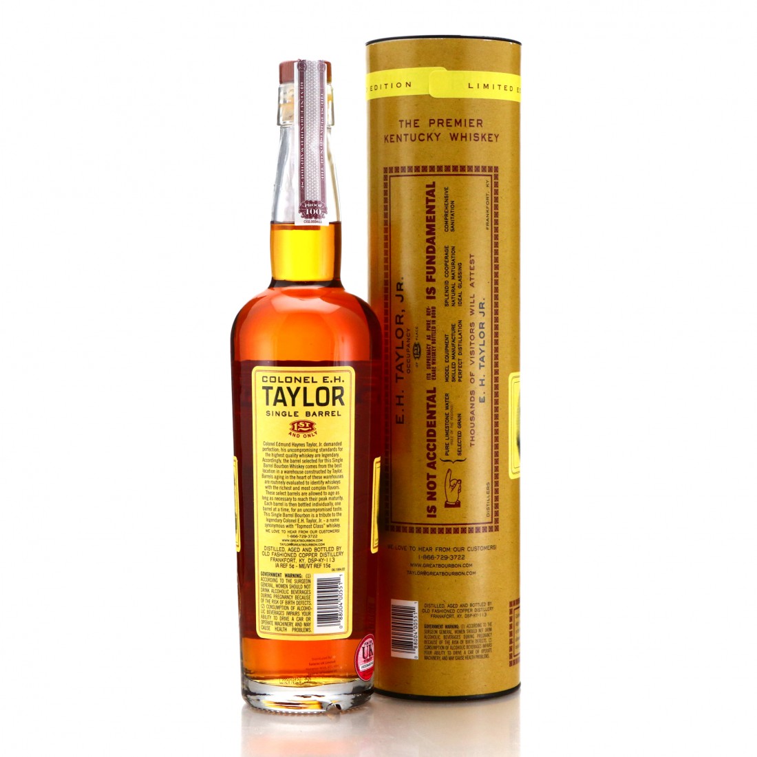 Colonel E.H. Taylor Single Barrel Bourbon 2023 / Selfridges | Whisky ...