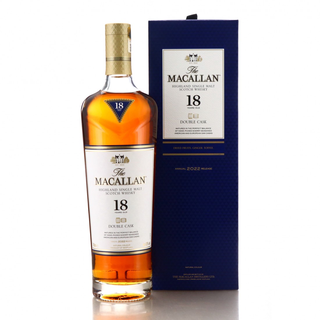 Macallan 18 Year Old Double Cask 2022 Release | Whisky Auctioneer