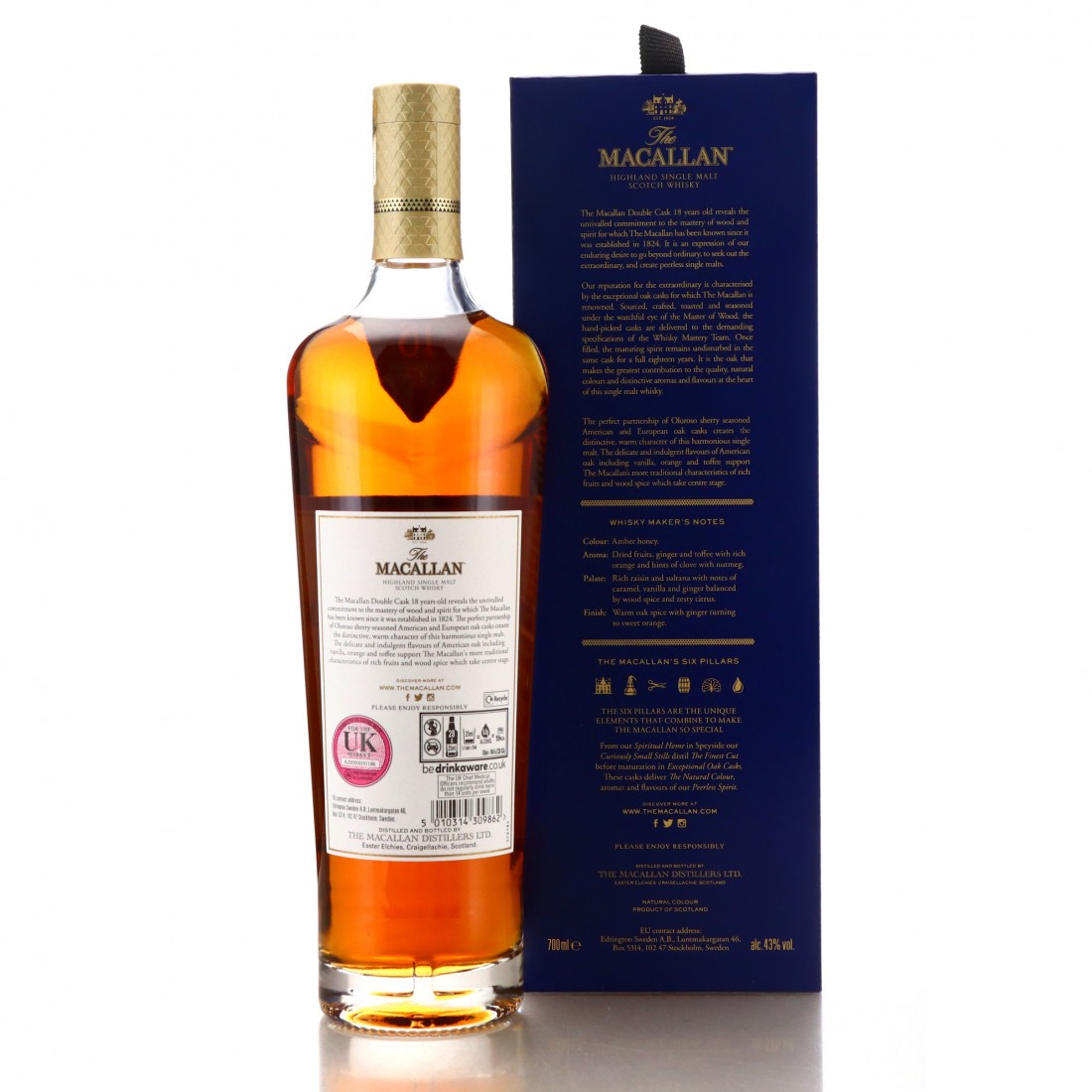 Macallan 18 Year Old Double Cask 2022 Release | Whisky Auctioneer