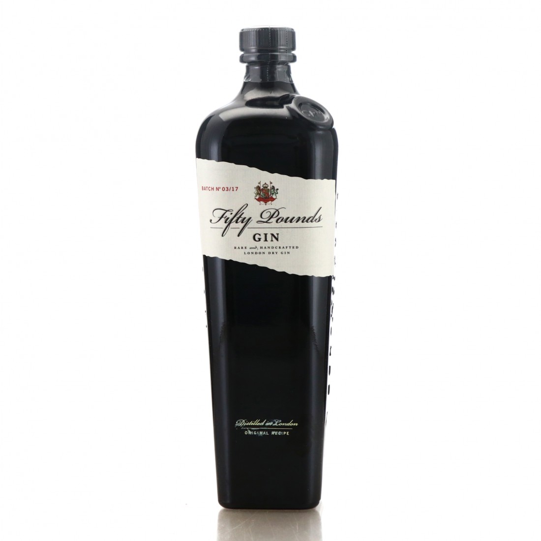 Fifty Pounds London Dry Gin / Batch No. 03/17 | Whisky Auctioneer
