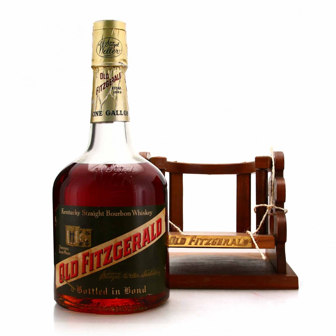 Very Old Fitzgerald 1960 Bottled in Bond 6 Year Old 100 Proof Gallon ...