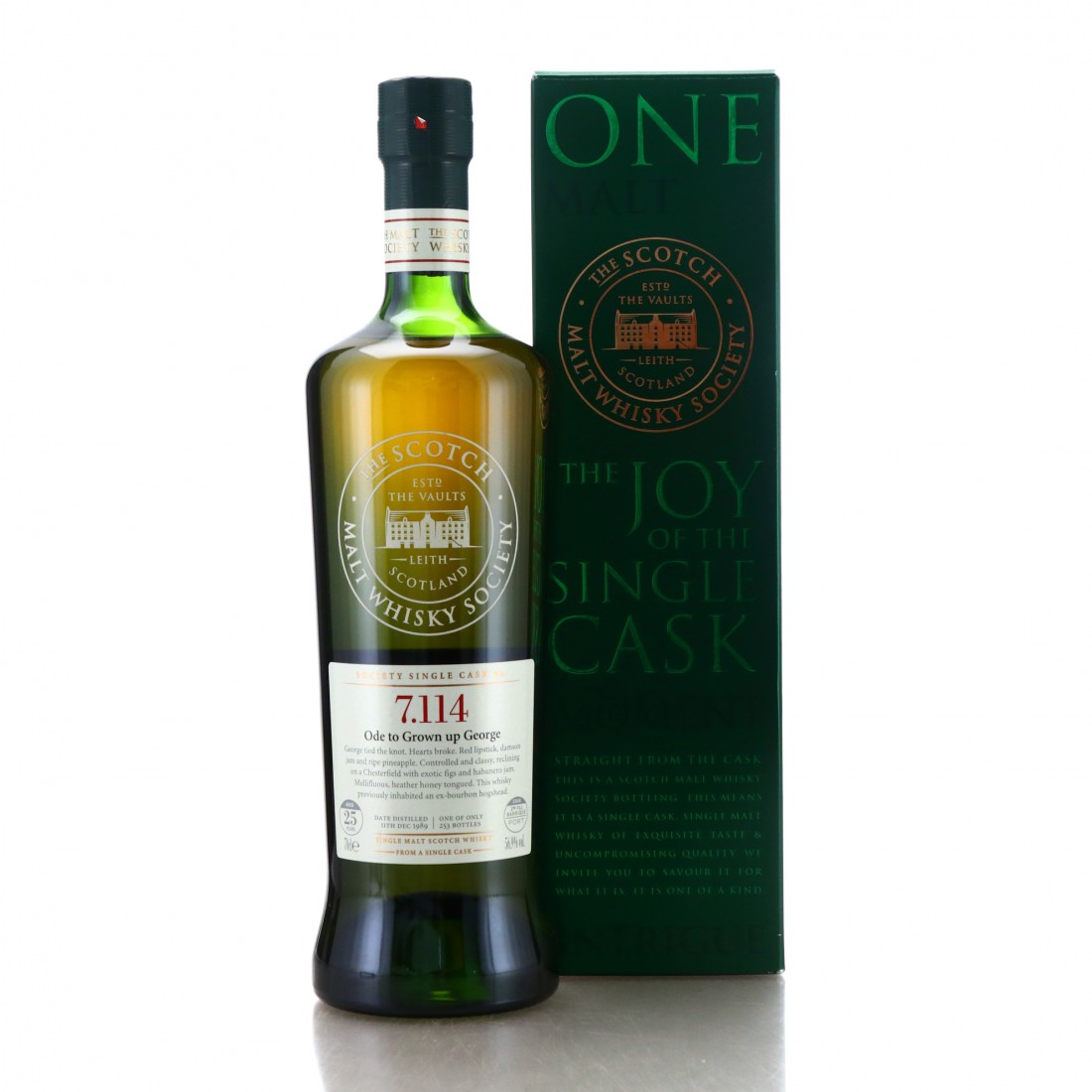 Longmorn 1989 SMWS 25 Year Old 7.114 | Whisky Auctioneer