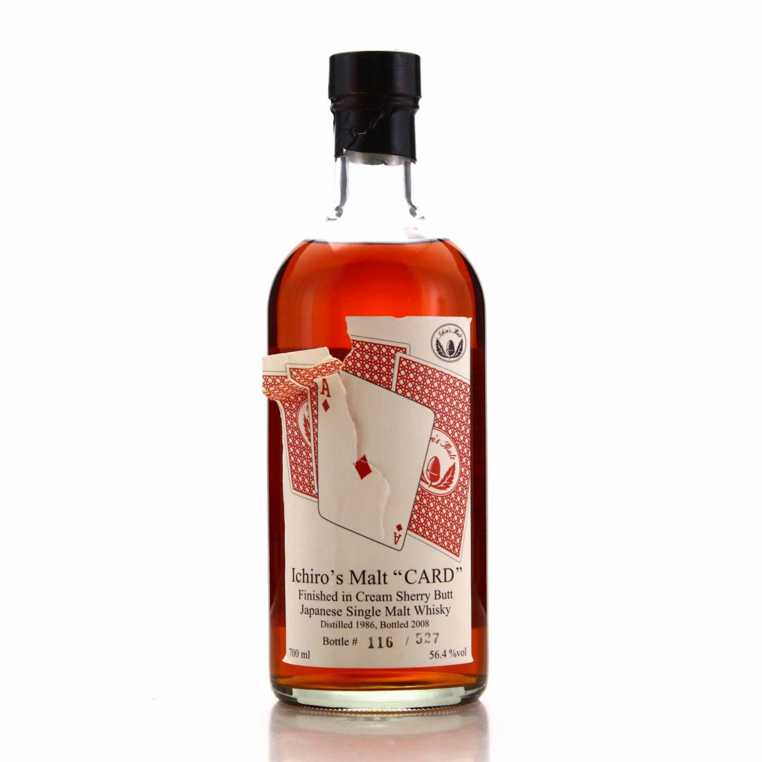 Hanyu 1986 Ichiro's Malt 'Card' #9023 / Ace of Diamonds | Whisky Auctioneer