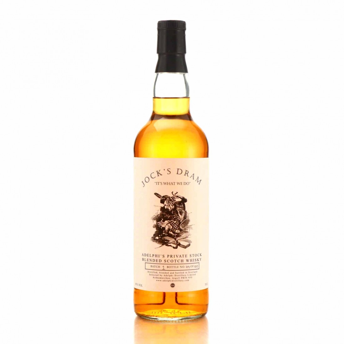 Adelphi Jock's Dram Private Stock Scotch Whisky Batch #1 | Whisky ...