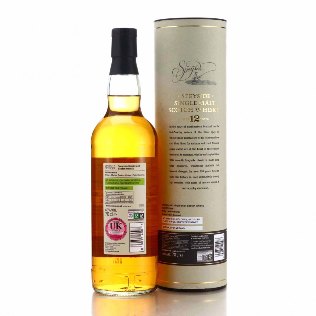 Marks & Spencer 12 Year Old Speyside Single Malt | Whisky Auctioneer
