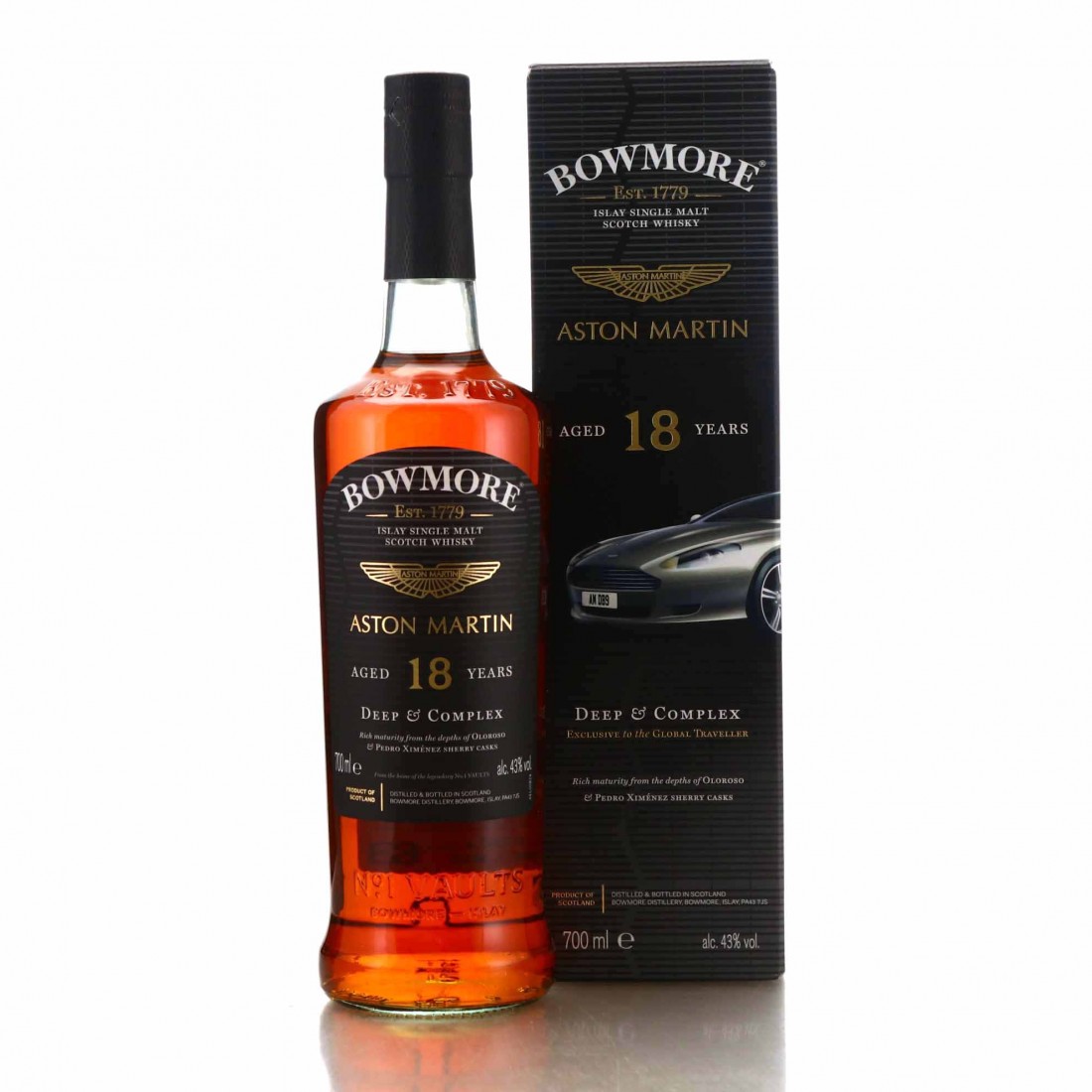 Bowmore 18 Year Old Deep and Complex / Aston Martin Edition 9 | Whisky Auctioneer