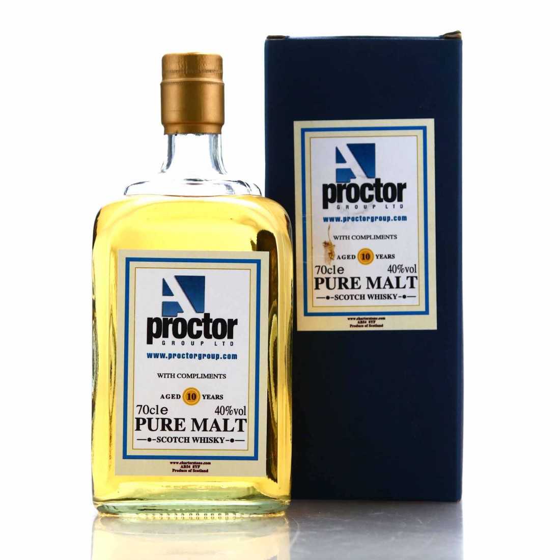 Proctor Group 10 Year Old Pure Malt 1980s | Whisky Auctioneer