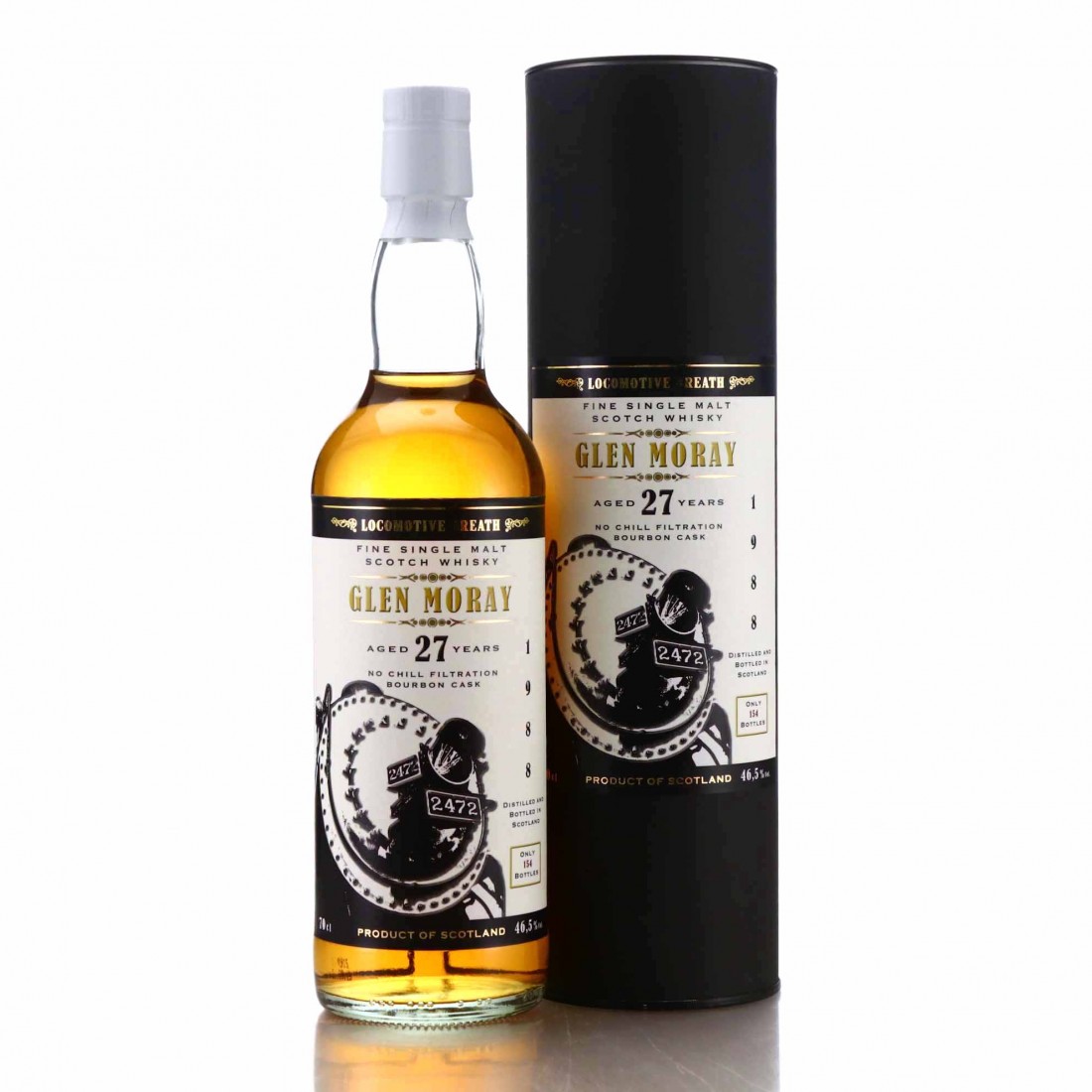 Glen Moray 1988 Jack Wiebers 27 Year Old / Locomotive Breath | Whisky ...