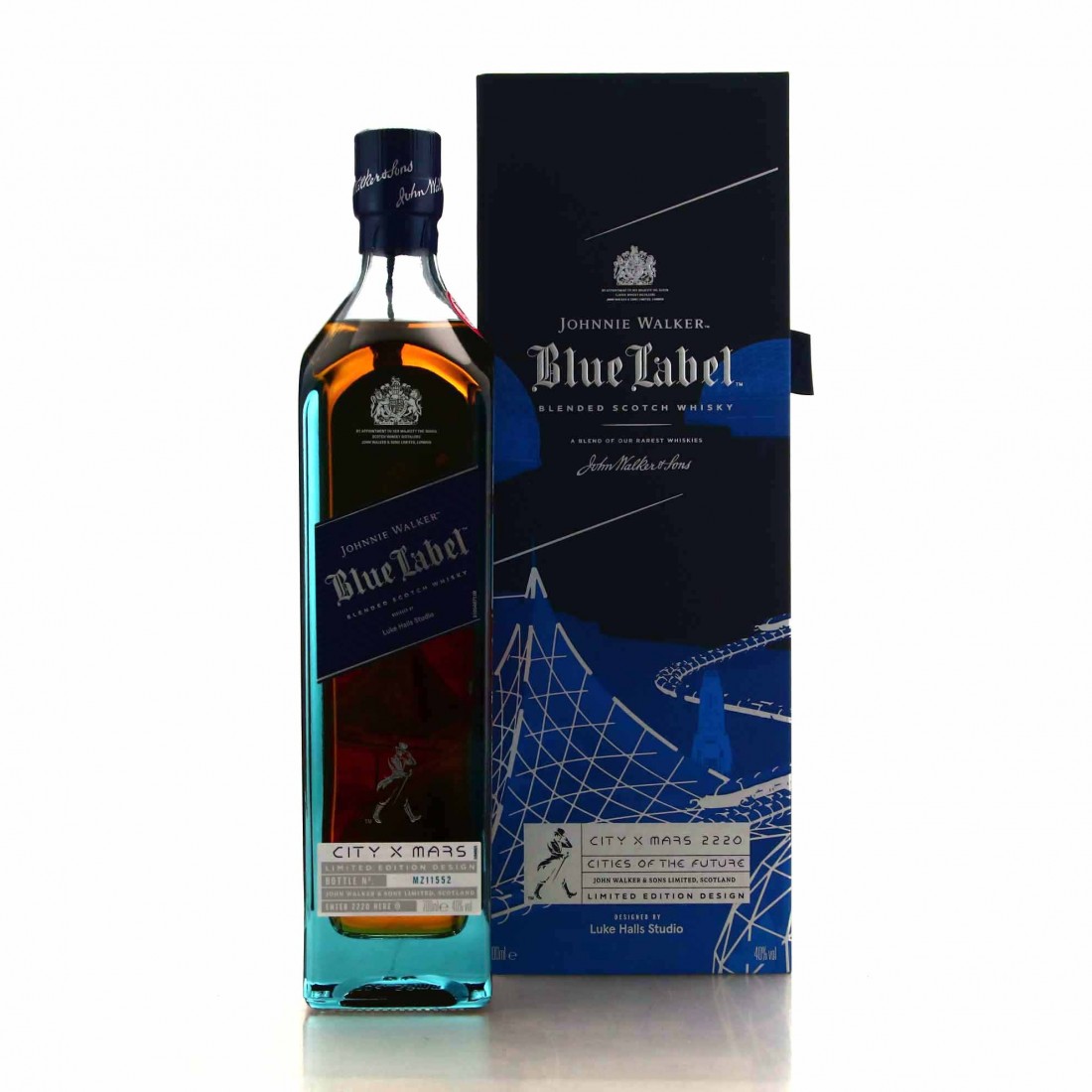 Johnnie Walker Blue Label City X Mars 2220 Cities of the Future Edition ...