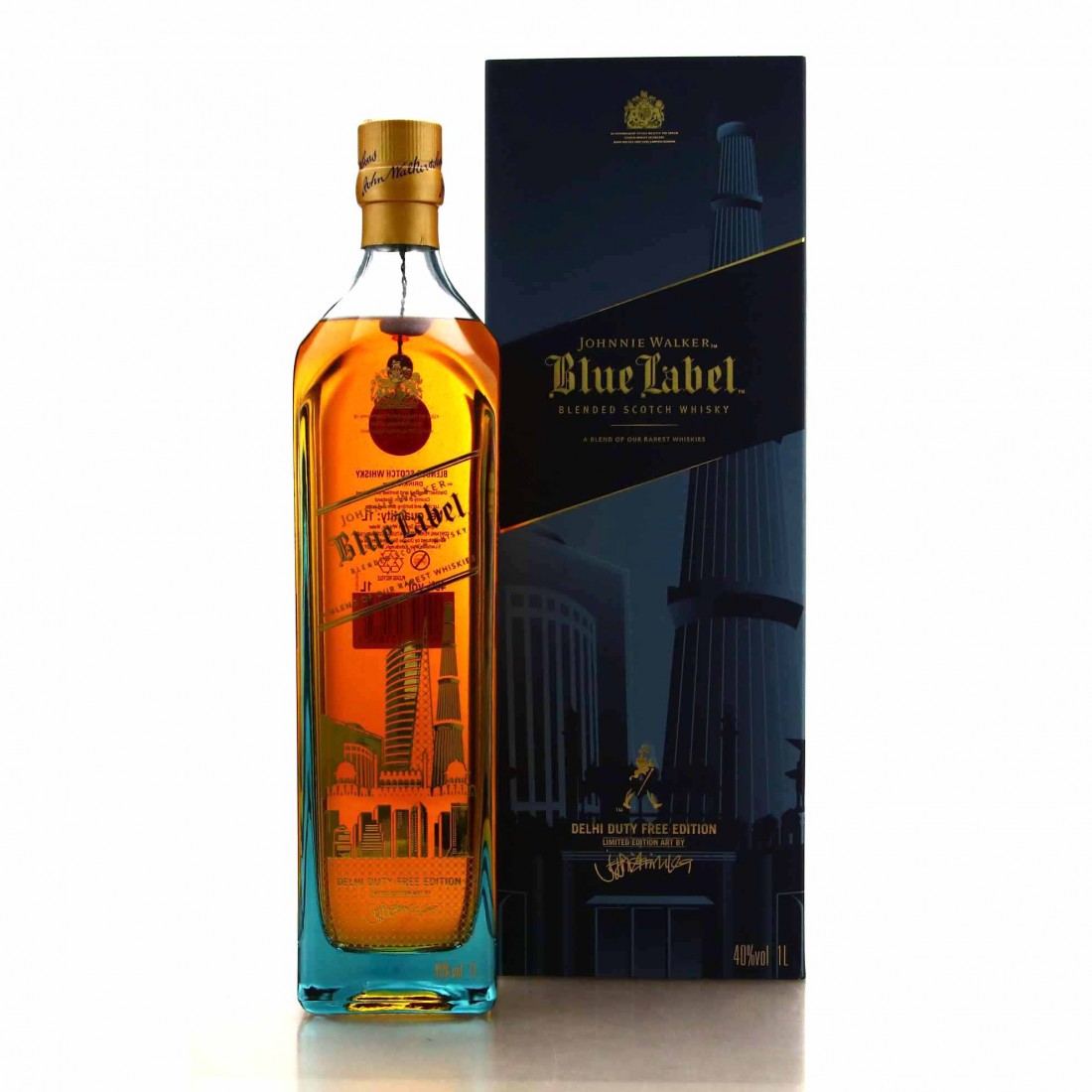 Johnnie Walker Blue Label Delhi Duty Free Edition 1 Litre | Whisky ...